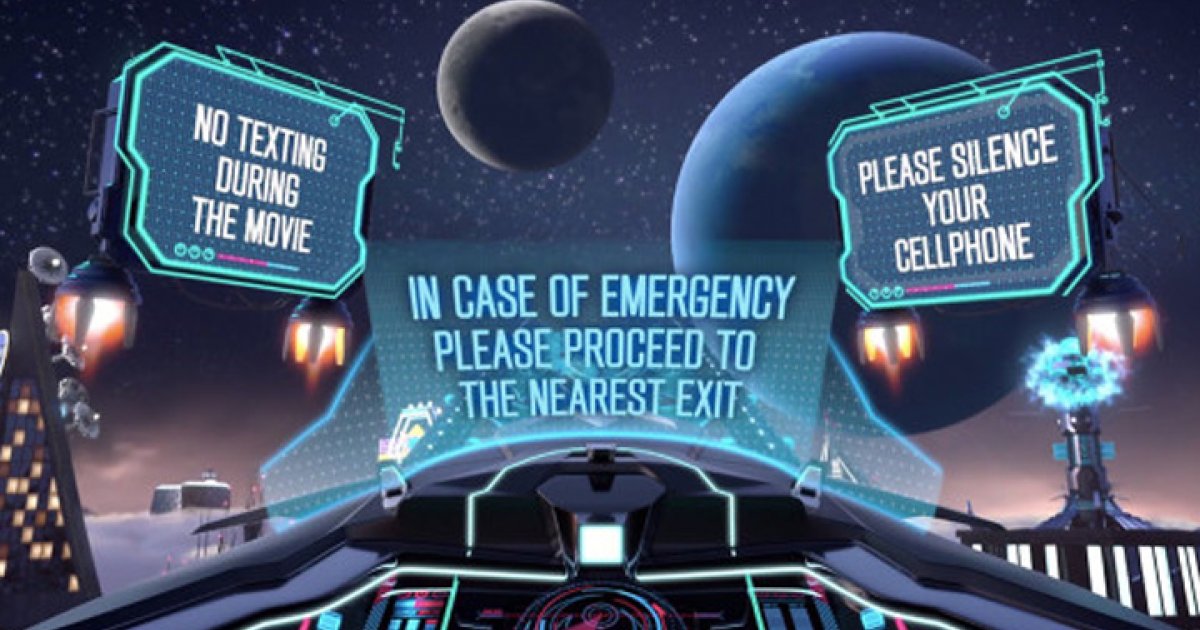 Reviving a classic… Regal Cinemas roller coaster trailer! | Moonhauzen